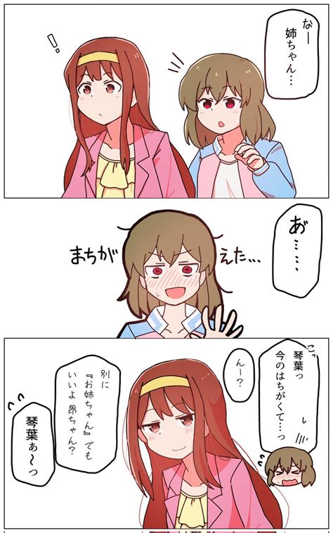 理解のないパカくん On Twitter Rt Douzo 52 うっかり「姉ちゃん」って呼んじゃって赤面する昴とお姉ちゃんって