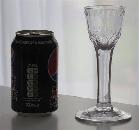 18thc Georgian Wine Drinking Glass Oxo Engraved Bowl Solid Stem Circa