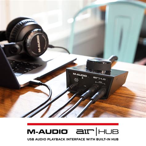 Buy M Audio AIR HUB USB Audio Interface With Port Hub And Recording Software From Pro Tools