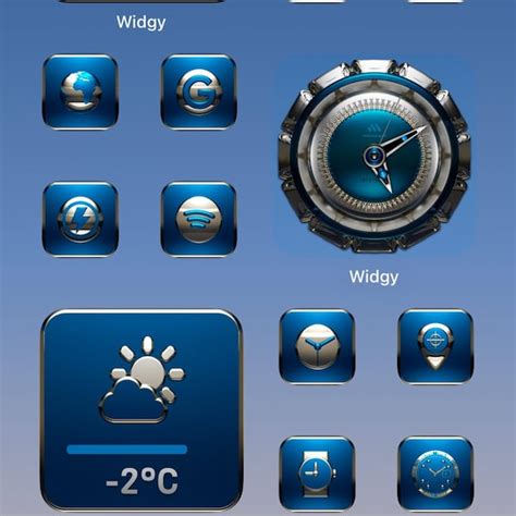 Ametal Theme App Icon Set Custom Icons For Iphone And Android Home Screen Layout Silver