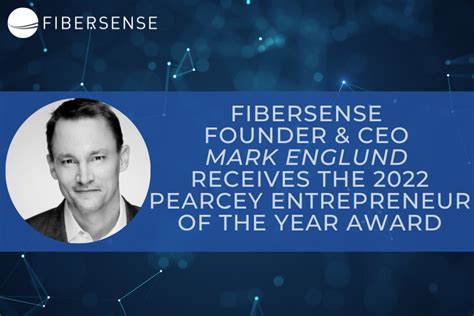 Fibersenses Englund Wins Pearcey Entrepreneur Of The Year