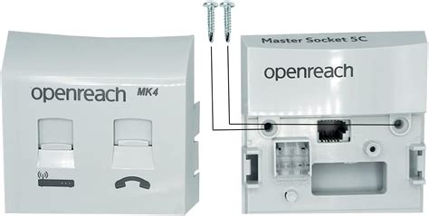 Davox Bt Openreach Master Phone Socket Nte5c Mk2 Mk4 Faceplate