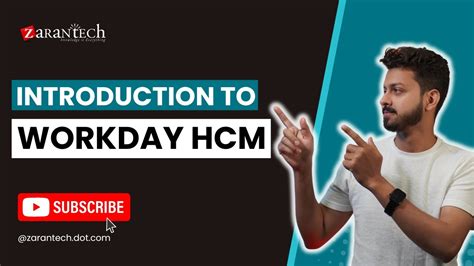 Introduction To Workday Hcm Zarantech Youtube