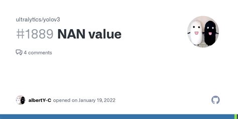 Nan Value · Issue 1889 · Ultralyticsyolov3 · Github