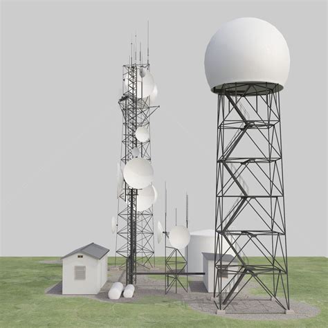 Estación meteorológica del Ártico Modelo 3D 159 obj max Free3D