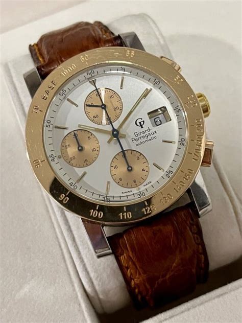 Girard Perregaux Gp 7000 Chronograph Ref 7000 Gbm Men 1990