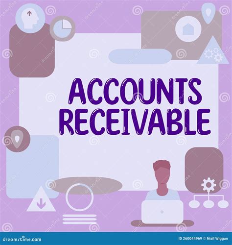 Text Sign Showing Accounts Receivable Business Idea Promoting Another