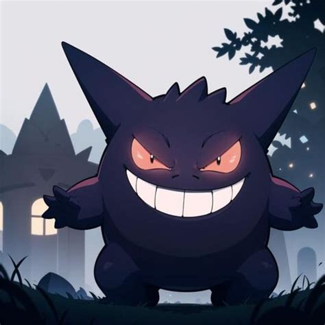Gengar Pokemon Pokedex 0094 Aieasypic