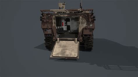 Vbci 2 Vehicle 3d Model Turbosquid 1400460