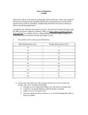 Lab Assignment Docx Lab Assignment Graphs Instructions Place