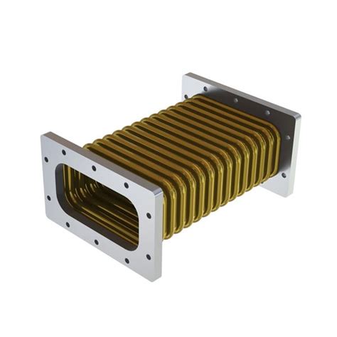 12 Semi Flexible WR284 R32 Waveguide Straight Section On Microwave Techniques