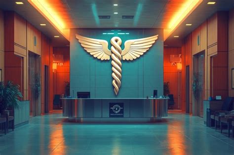 Serpent Et Bâton Caduceus Symbole Médical Herméticisme Mythologie