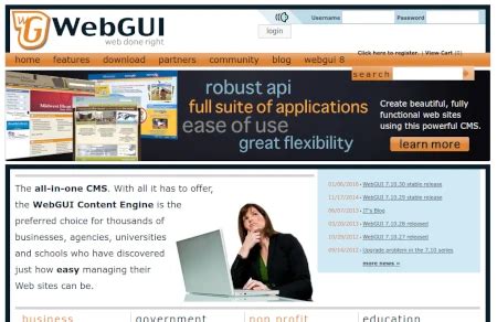 WebGUI ArchiveApp