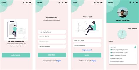 ToDo App UI Figma