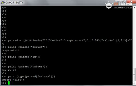 Esp32 Micropython教程：解析json Df创客社区