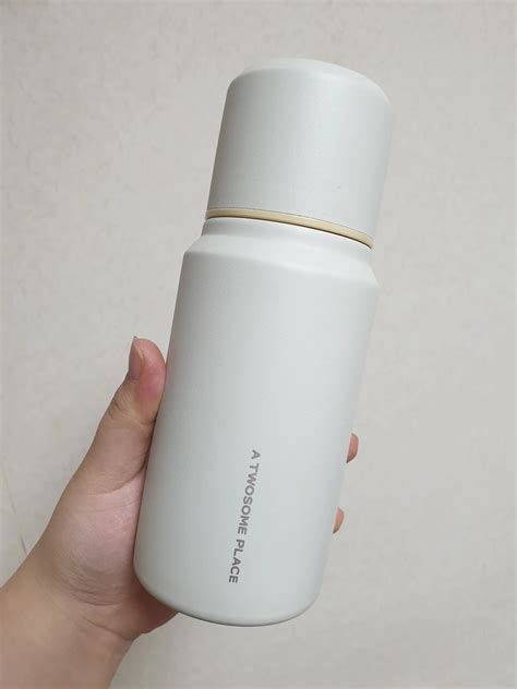 투썸 350ml 보온병 아이보리 당근마켓 중고거래