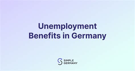 Unemployment Benefits For Foreigners In Germany