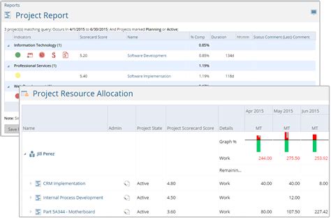 Portfolio Prioritization Project Insight Project Management Software Product Tour