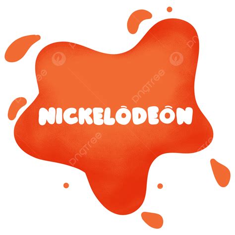 Nickelodeon Logo Op Aquarel Achtergrond Nickelodeon Tekst Nikkelodeon Nickelodeon Afbeelding