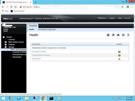 Solved Dell T320 Server With PERC S110 Raid 1 Degraded Array RAID 1