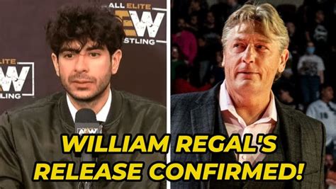 Tony Khan Confirms William Regals Aew Release And Wwe Return