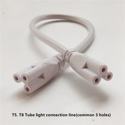 Jual Kabel Sambungan Lampu Tl T5 20 Cm 3 Pin Socket Sambungan Lampu T5 3 Pin Fitting Konektor