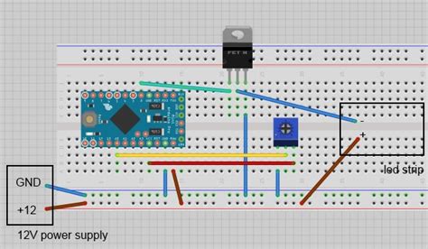 giochiamo con una striscia di led… 2 lucadentella it