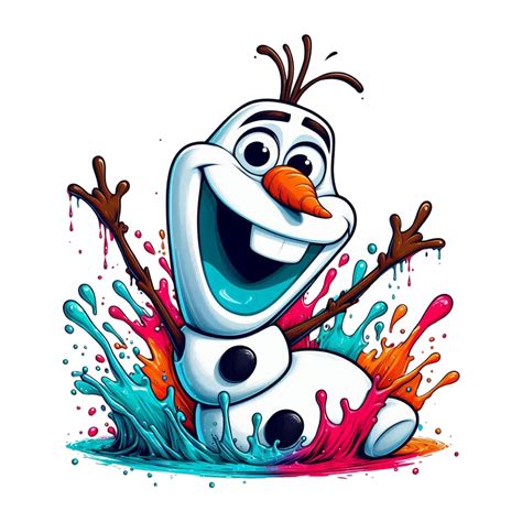 Olaf Splash Design Olaf Png Clipart Frozen Olaf Elsa Olaf Cute Olaf