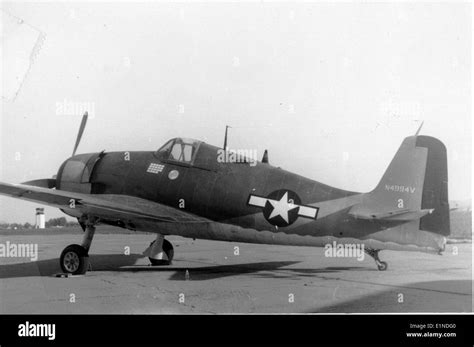 The Grumman F6f 5n Serial Number 93879 And Registration N4994v Is