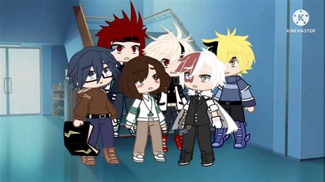 Aizawa Class 1a Meet Past Deku And Bakugou Dadzawa Middle School