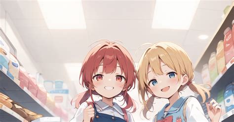 美少女 放課後買い出し隊 ユルリーナゆるゆり日和のイラスト Pixiv
