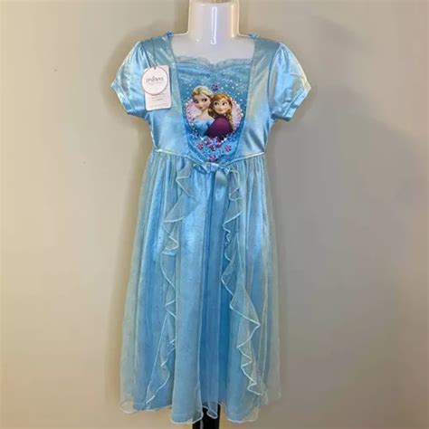 Disfraz Anna Y Elsa Frozen Original Disney Talla 5 Cuotas Sin Interés