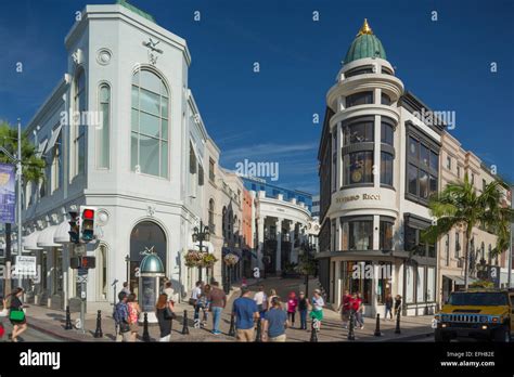 Via Rodeo Shopping Mall Rodeo Drive Beverly Hills Los Angeles