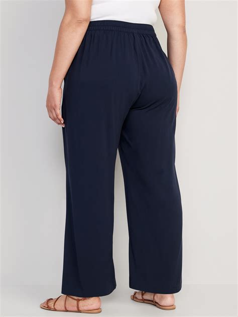 High Waisted Playa Wide Leg Pants Old Navy