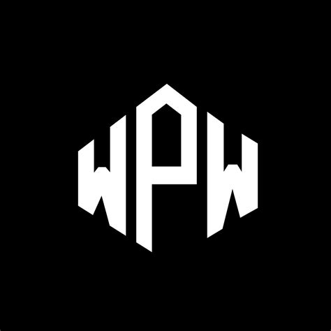 Wpw Letter Logo Design With Polygon Shape Wpw Polygon And Cube Shape