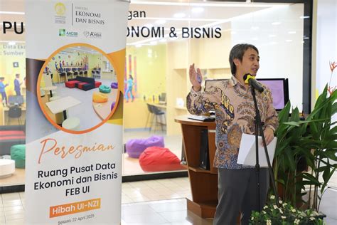 Peresmian Renovasi Ruang Pusat Data Ekonomi Dan Bisnis Pdeb
