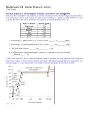 Homework Density And Heat Homework 4 Name Maria A Leiva Total 20 Pts For This Homework The