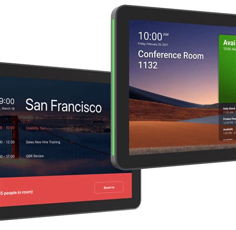 Logitech Tap Scheduler Purpose Built Scheduling Panel For Meeting Rooms Graphite Cave Direct
