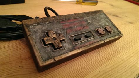 Custom Nintendo Nes Style Usb Controller Retro Gaming Etsy