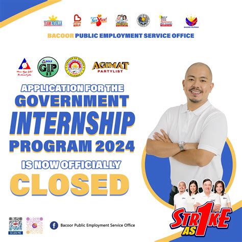 Government Internship Program 2024 Applications Are Now Closed Bacoor Government Center