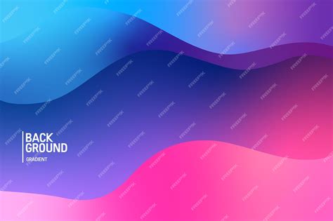 Premium Vector Colorful Gradient Background Fluid Banner Template