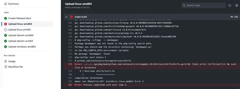 Bug Release Publish `make Build` On Github Ubuntu Latest Error · Issue 1032 · Apecloud