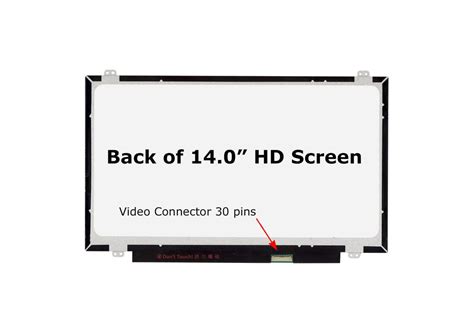 ლეპტოპის ეკრანი 14 Hd 1366x768 30pins Slim Laptops Ge