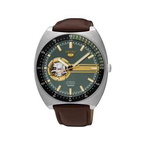 精工 Seiko 5sports系列 44 0MM 不锈钢 自动机械机芯 男表 SSA333 小迈步海淘品牌官网