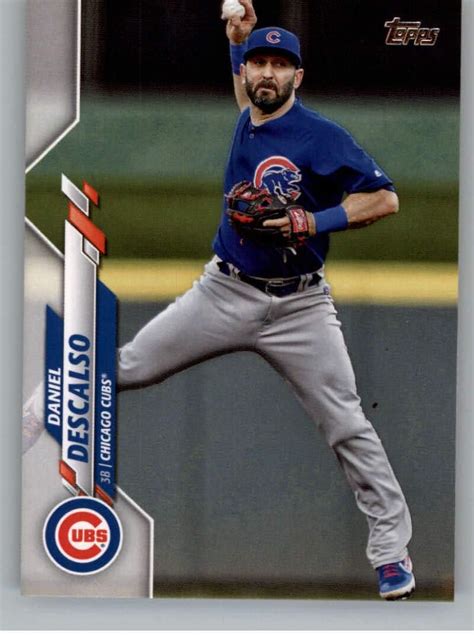 2020 Topps Update Series 3 Baseball U 132 Daniel Descalso