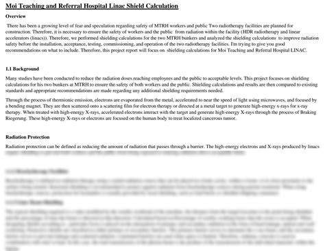 Solution Shielding Calculations Studypool
