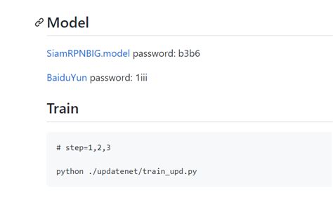 预训练模型 Issue 57 HonglinChu SiamTrackers GitHub