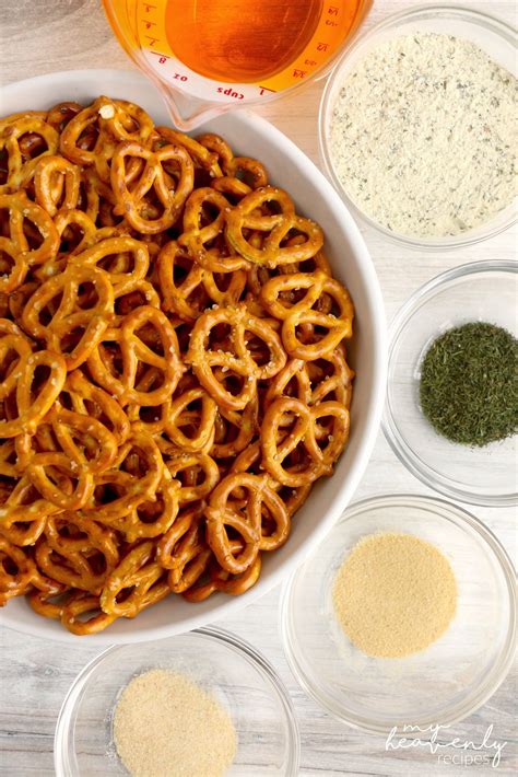 Garlic Ranch Pretzels Recipe My Heavenly Recipes