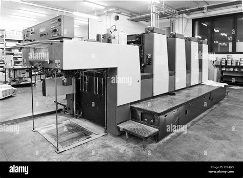 Offset Printing Machine High Resolution Stock Photography And Images Alamy