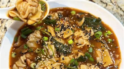 Easy 20 Minute Instant Pot Spicy Dumpling Soup Recipe Diy Joy